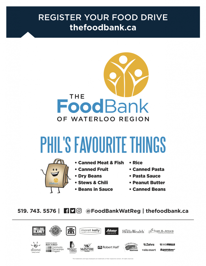 Supporting the Food Bank of Waterloo Region